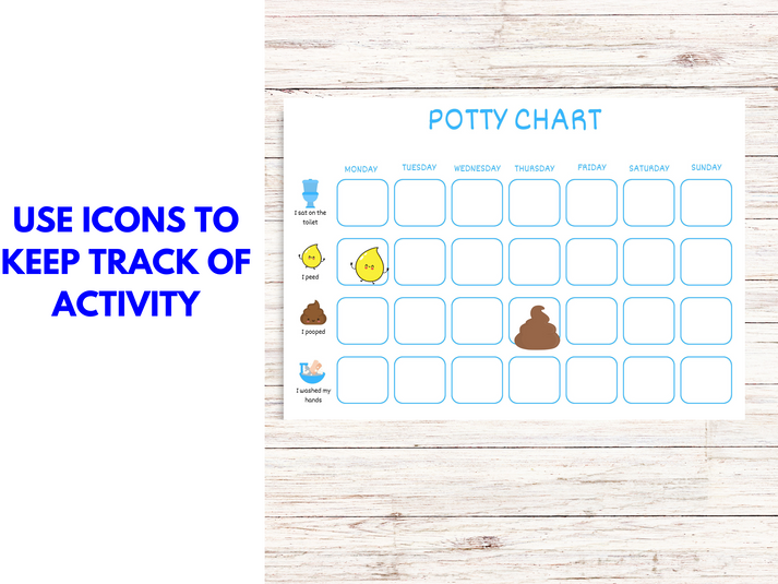 Printable Potty Training Chart – Print It Mo