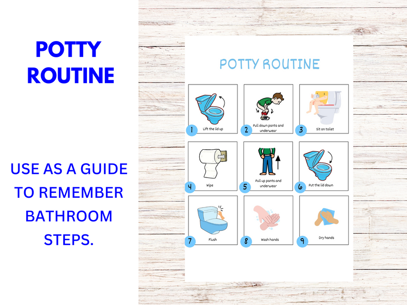 Printable Potty Training Chart – Print It Mo
