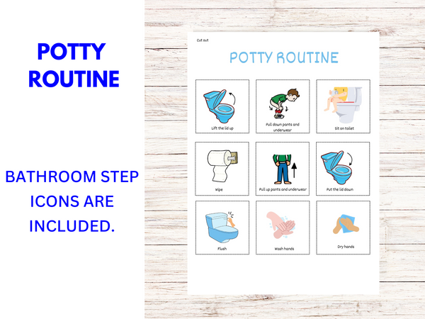 Printable Potty Training Chart – Print It Mo