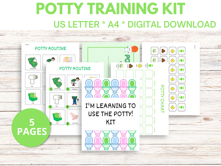 Potty Training Chart – Print It Mo