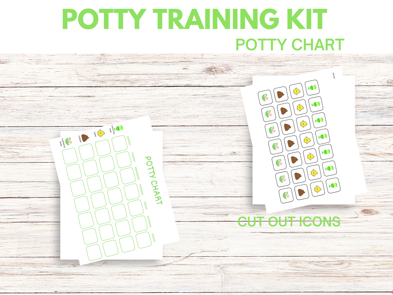 Potty Training Chart – Print It Mo