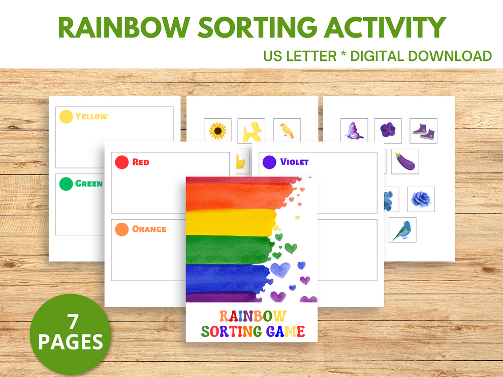 Preschool Sorting Activity – Print It Mo