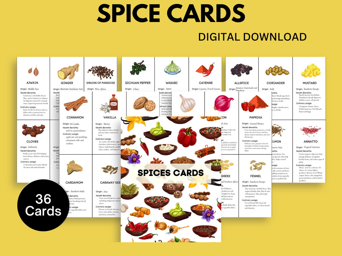 Spice Cards Printables – Print It Mo