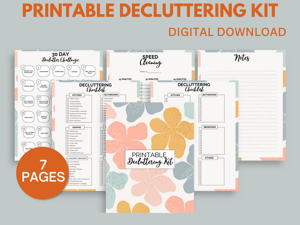 Declutter Checklist – Print It Mo
