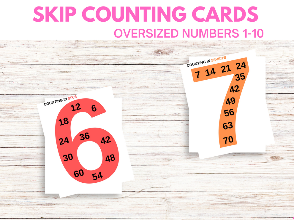 Skip Counting – Print It Mo
