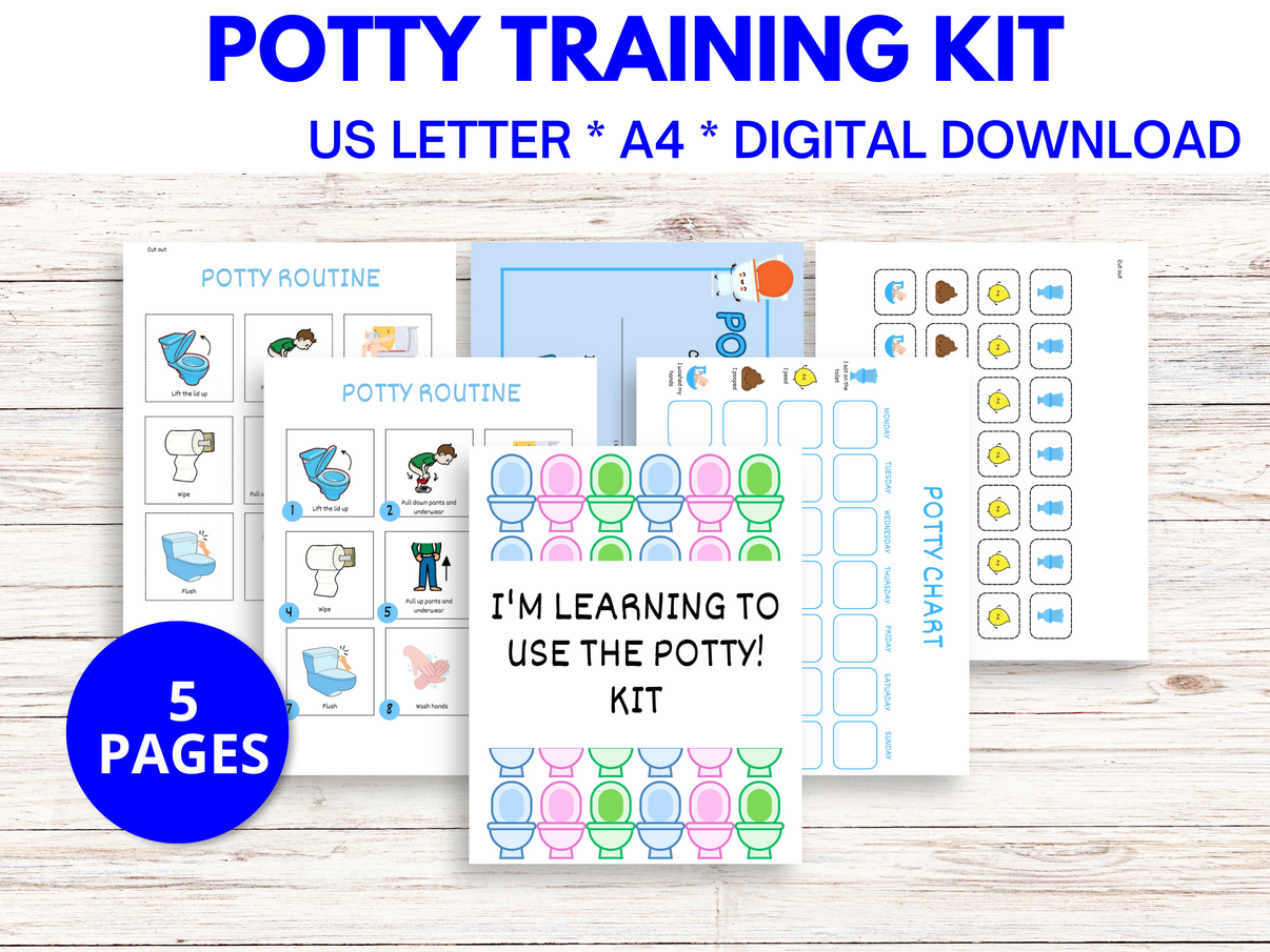 Printable Potty Training Chart – Print It Mo