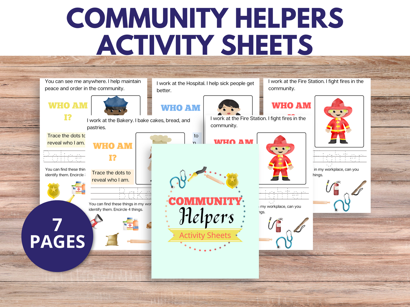 Fun and Educational Community Helper Activities for Kids – Print It Mo